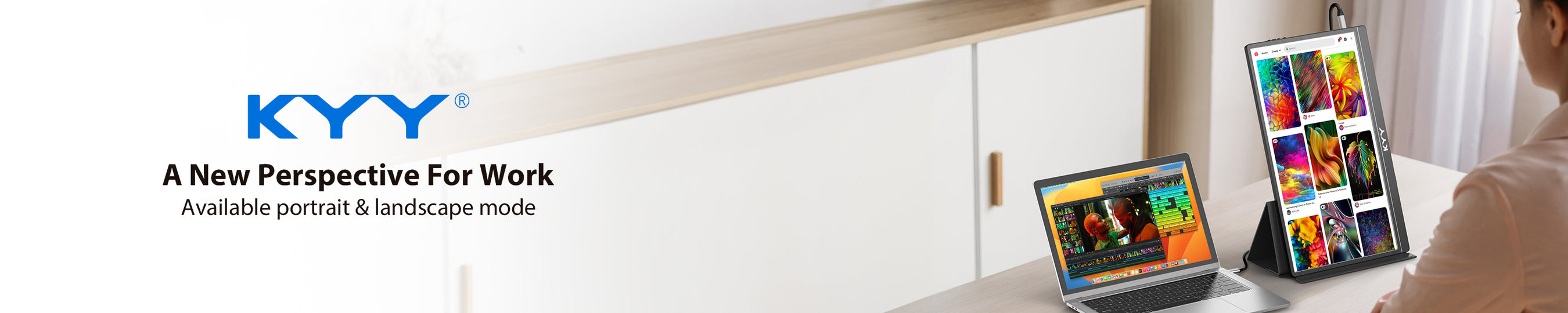 KYY | Portable Monitors for Laptop, 4K & Triple Monitor