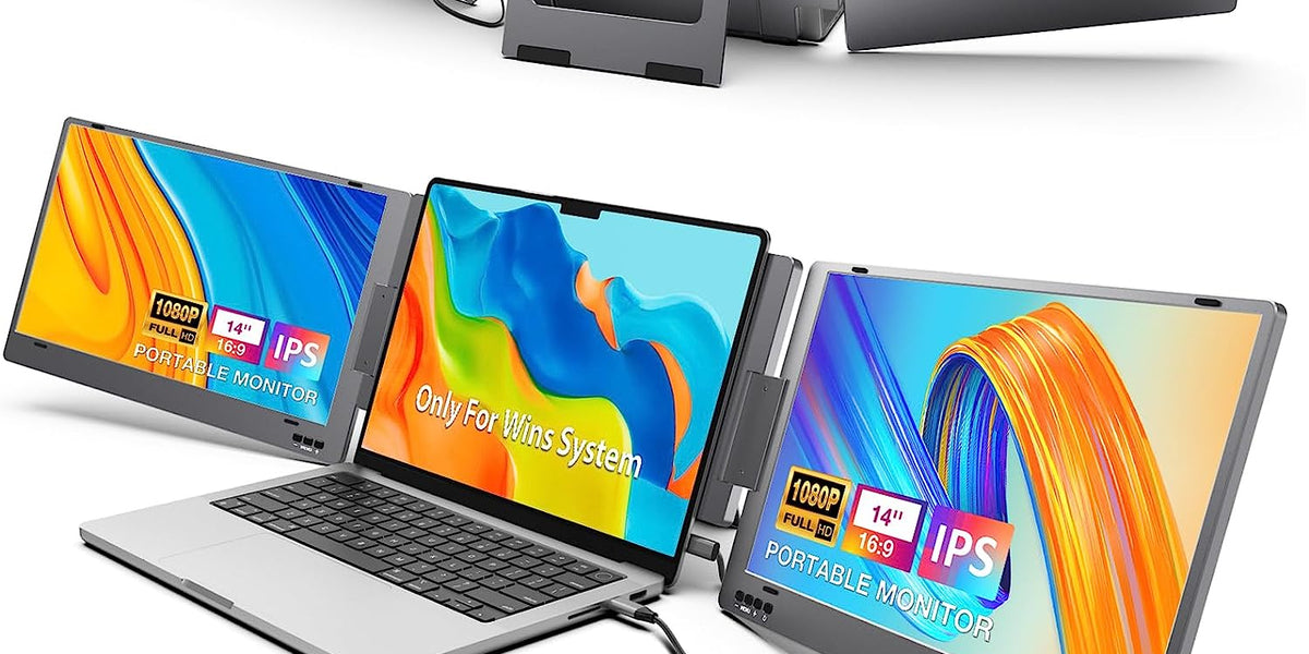 KYY 14" Triple Portable Monitor X90