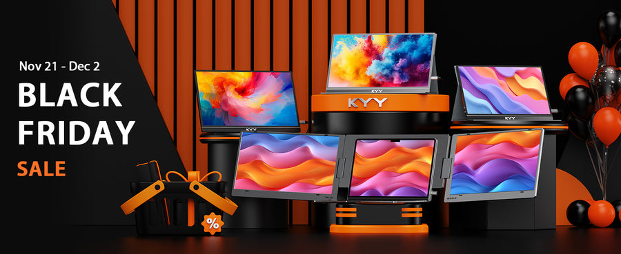 KYY | Portable Monitors for Laptop, 4K & Triple Monitor